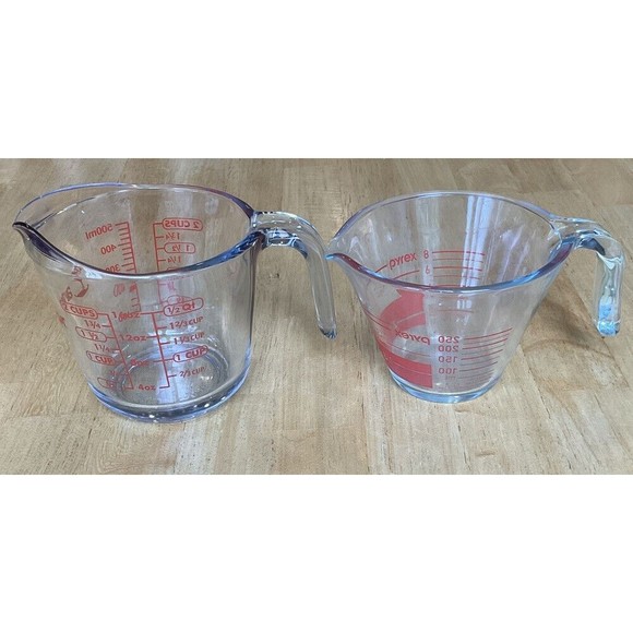 Pyrex | Kitchen | Pyrex Cup Reverse Read Anchor Hocking 2 Cup Vintage ...